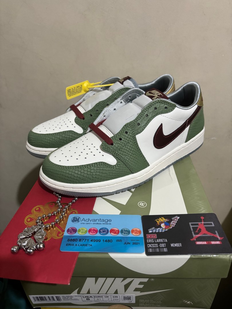 Jordan 1 Low OG "Year of the Dragon", Men's Fashion, Footwear, Sneakers ...