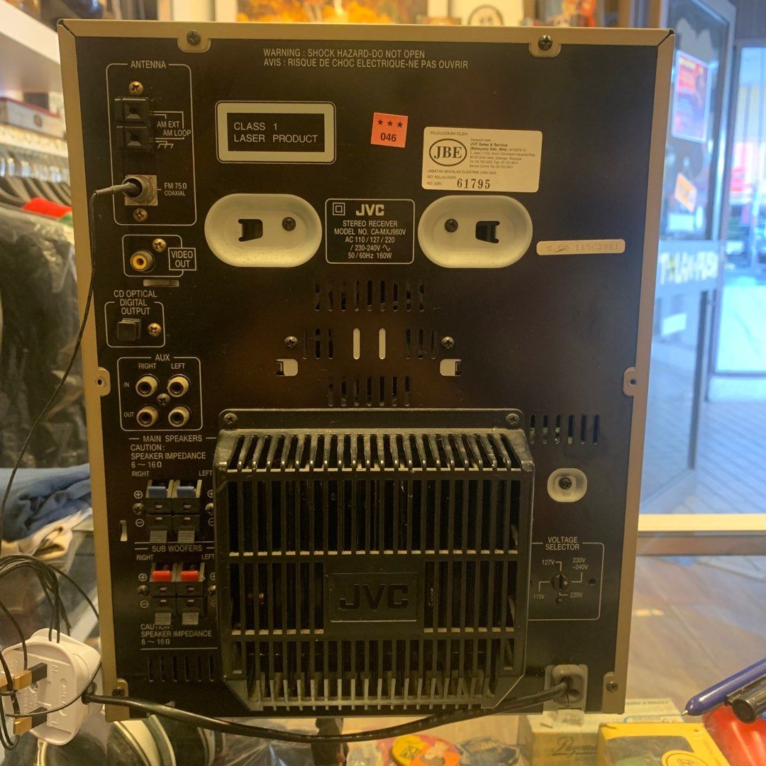 JVC MX J980V mini hifi body only, Audio, Soundbars, Speakers ...