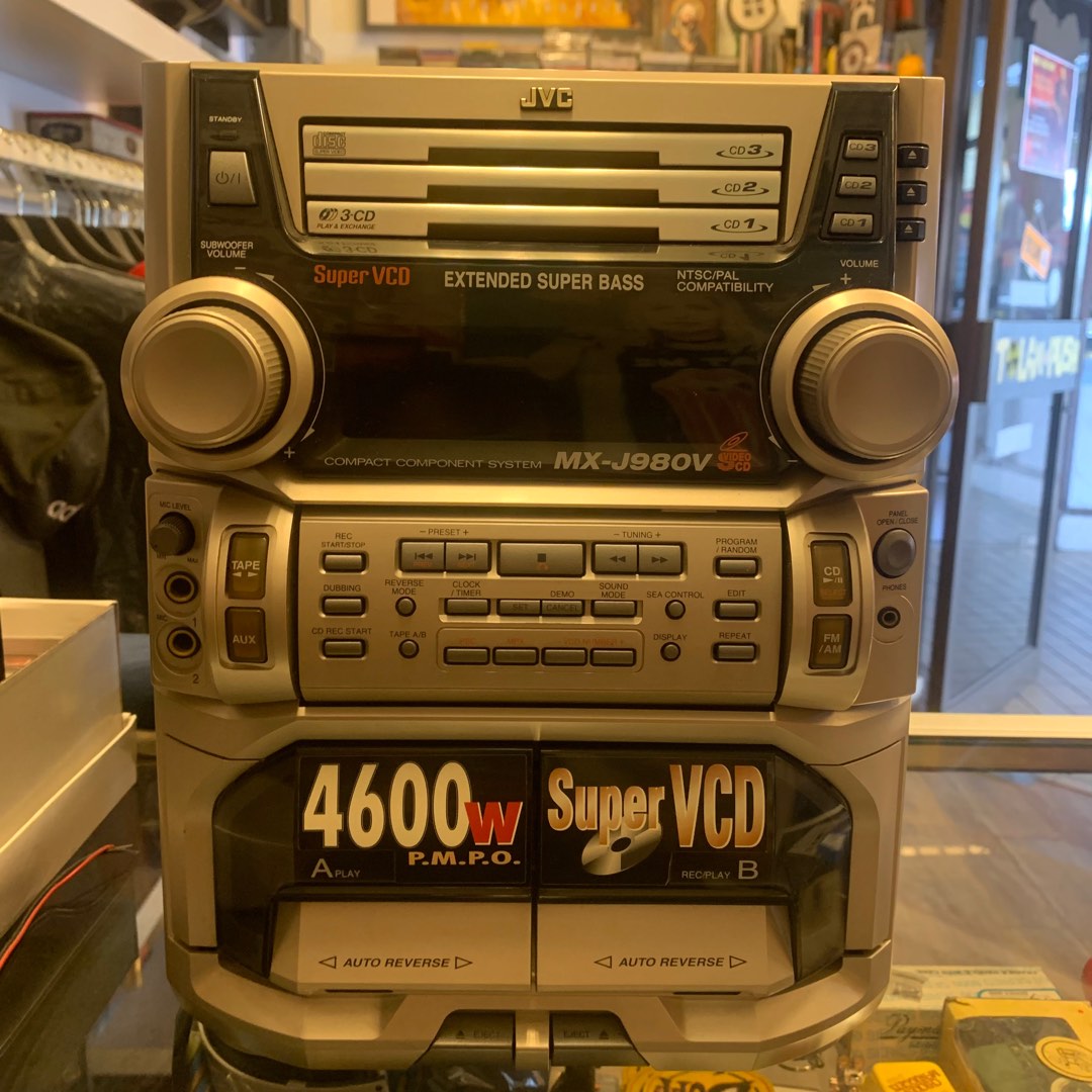 JVC MX J980V mini hifi body only, Audio, Soundbars, Speakers & Amplifiers on Carousell