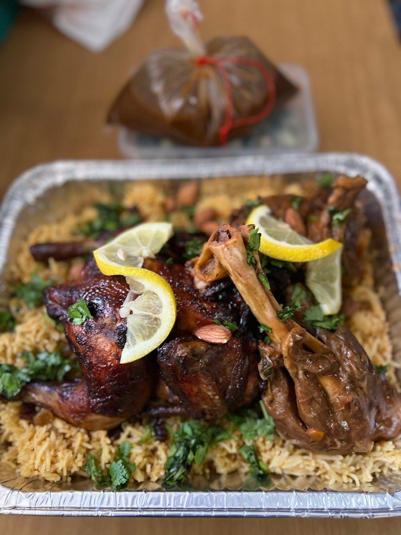 Kabsa Rice Mixplatter (LambShank & Grilled Whole chix) 20-21 Jan 2024 ...