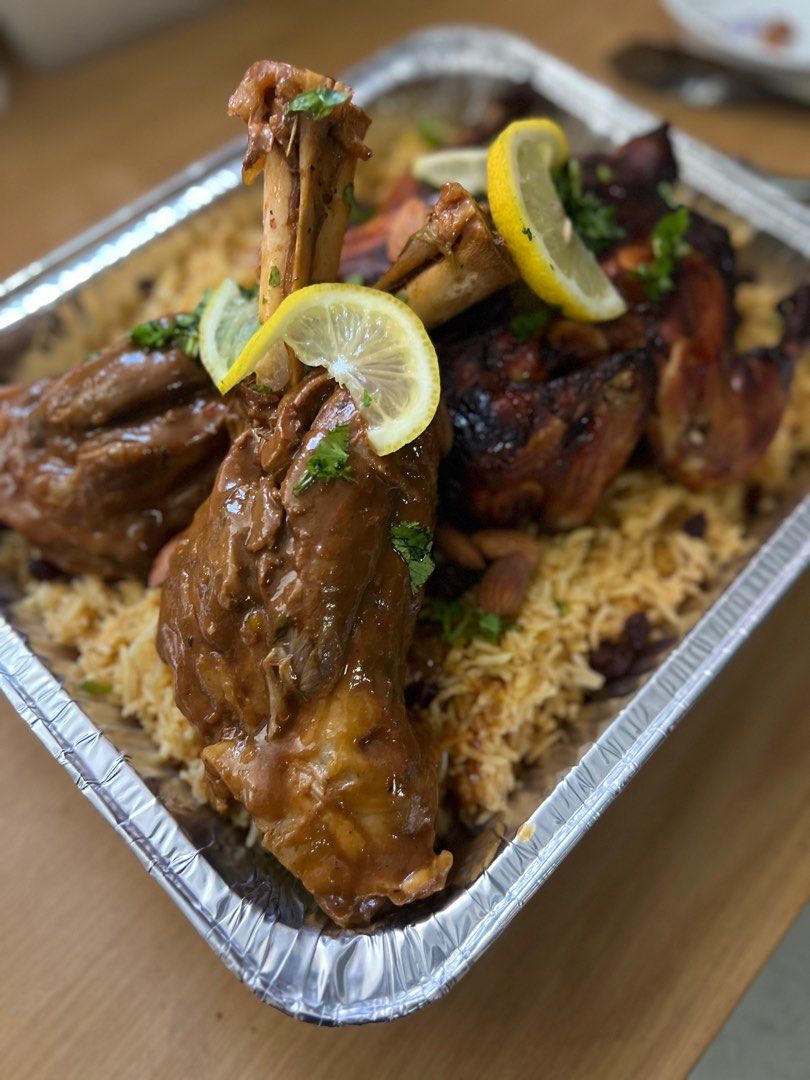 Kabsa Rice Mixplatter (LambShank & Grilled Whole chix) 20-21 Jan 2024 ...