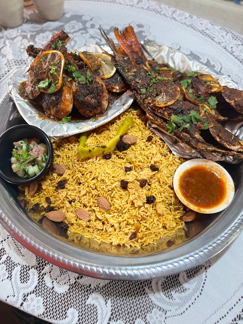 Kabsa Rice Mixplatter (Seafood) 20 & 21 Jan 2024, Food & Drinks, Fresh ...