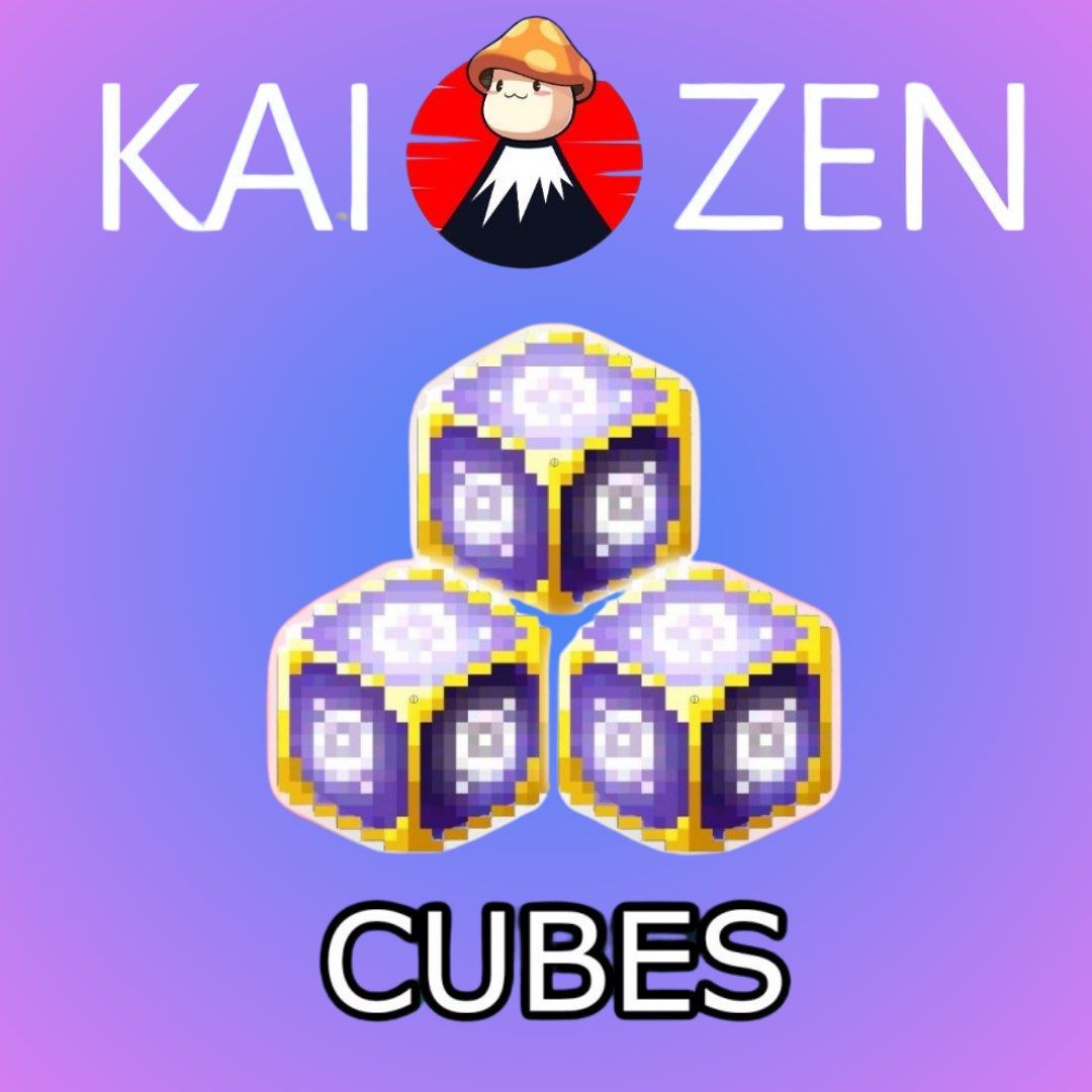 KaizenMS Cubes and Mesos, Video Gaming, Gaming Accessories, In-Game ...