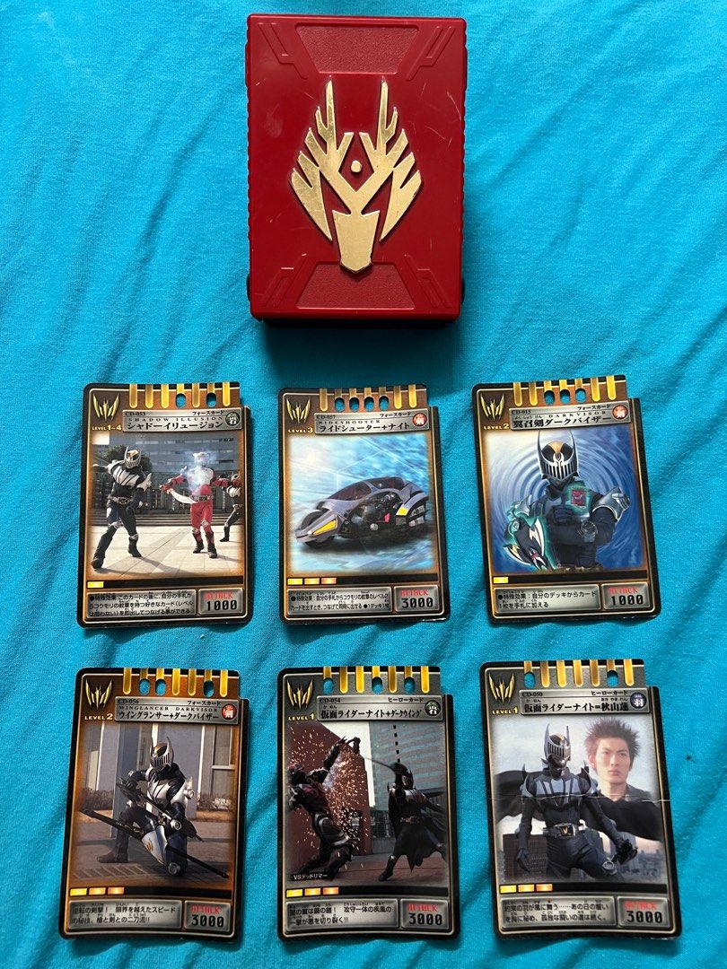 Kamen Rider ryuki card slot, Hobbies & Toys, Toys & Games on Carousell