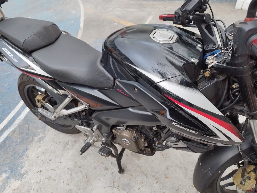 Kawasaki NS200 / 200NS, Motorbikes, Motorbikes for Sale on Carousell