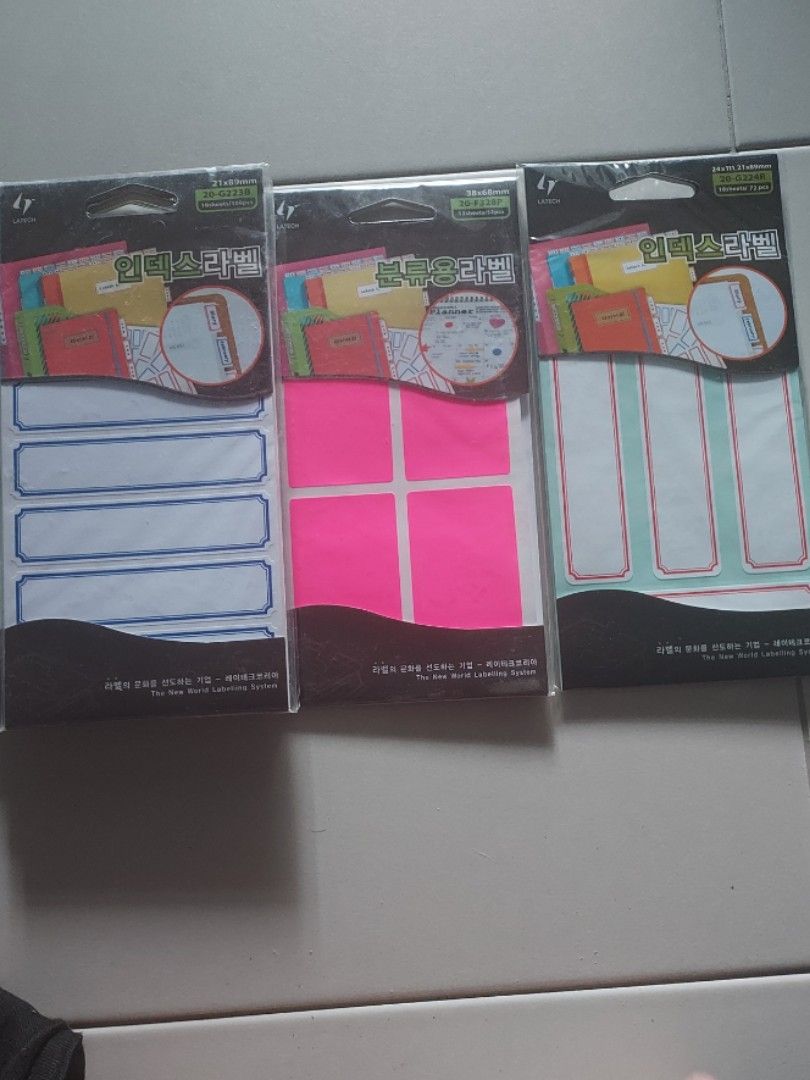 Labels,Stickers,post tabs office tab, Hobbies & Toys, Stationery ...