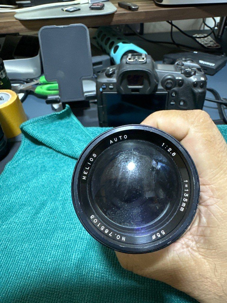 Legendary Russian Helios 135mm f2.8, Photography, Lens & Kits on Carousell
