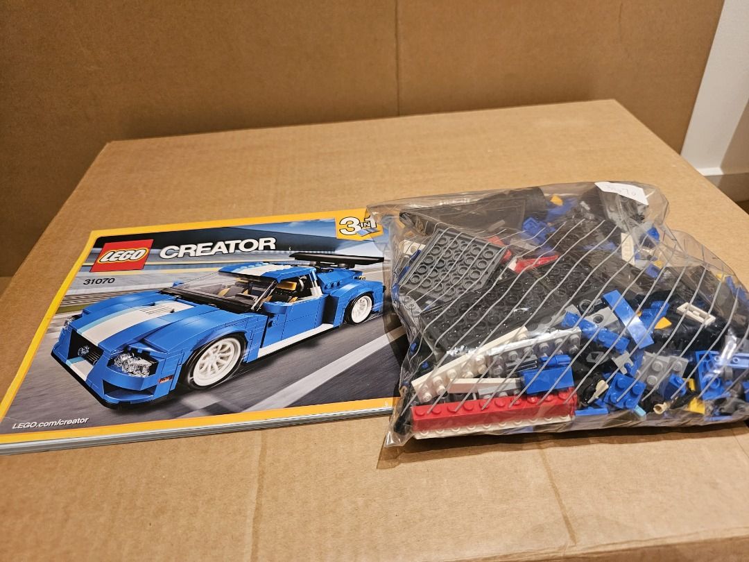 Lego 31070 Turbo Track Racer, Hobbies & Toys, Toys & Games on Carousell