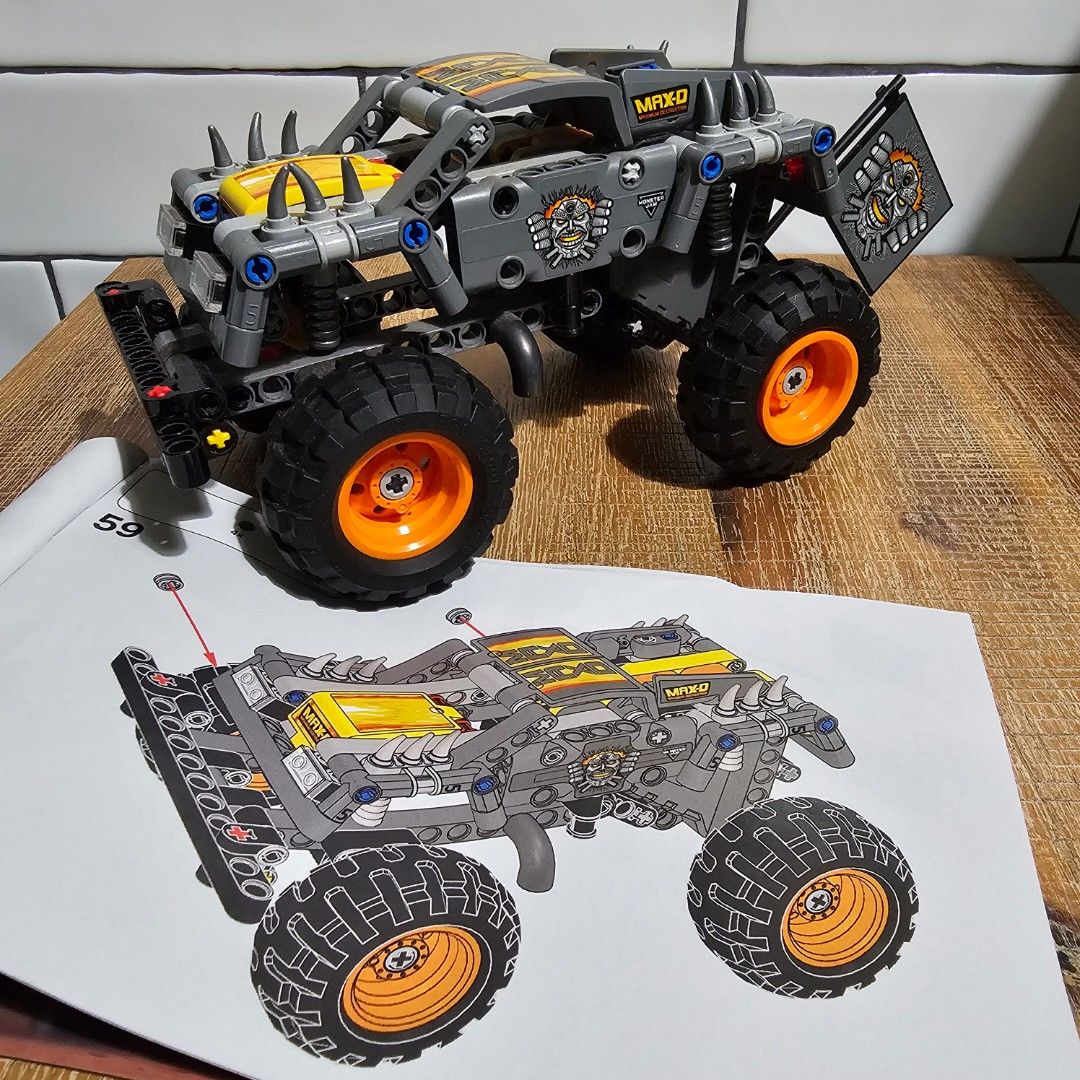 LEGO Technic Monster Jam Max-D 42119, Hobbies & Toys, Toys & Games on ...