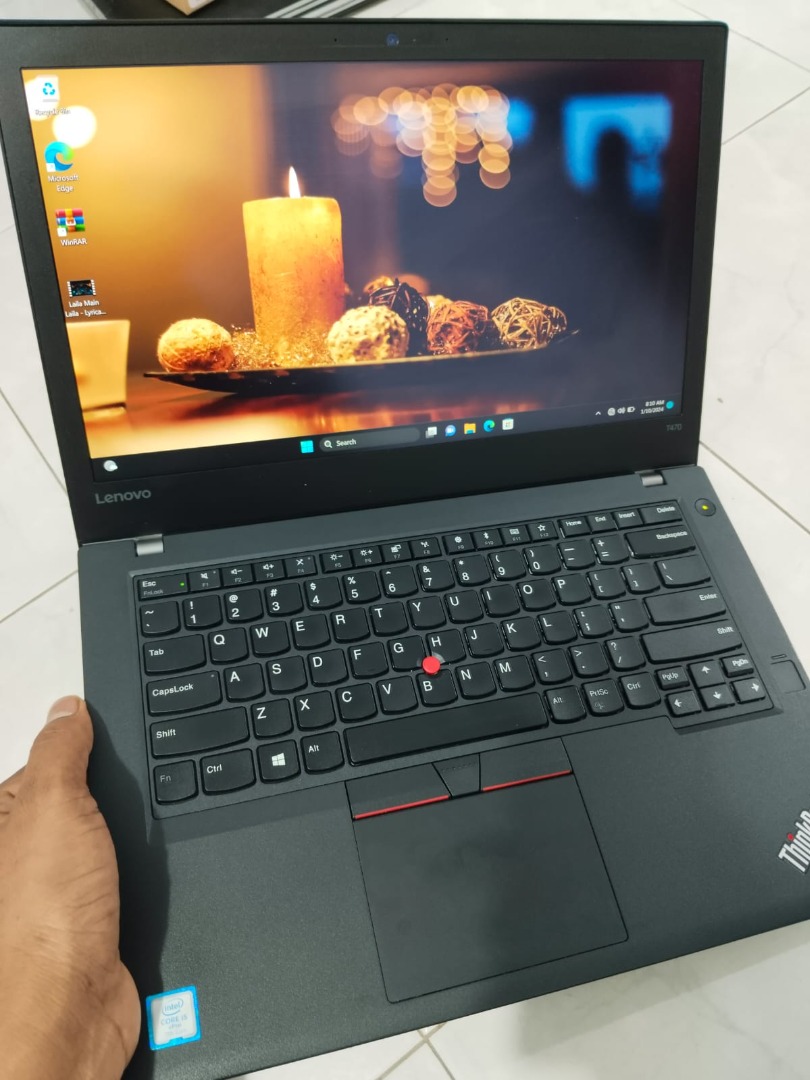 Lenevo Thinkpad T470 I5 6th Gen Touch Screen Computers And Tech
