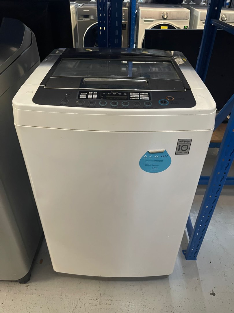 LG 7kg Inverter Direct Drive Top Load Washer in White WFT7061DD, TV ...