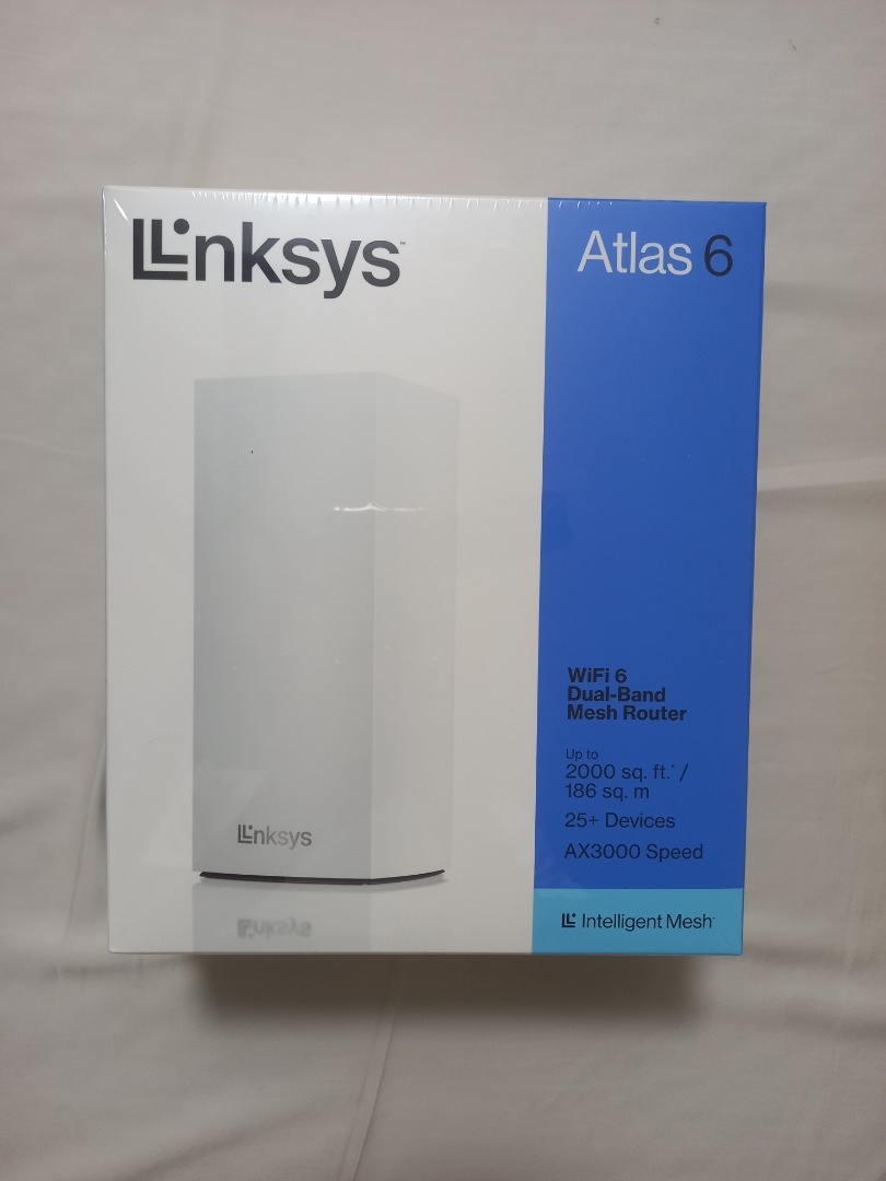 Linksys MX2001 - Atlas 6 Dual-Band Mesh WiFi 6 System, 1-Pack ...