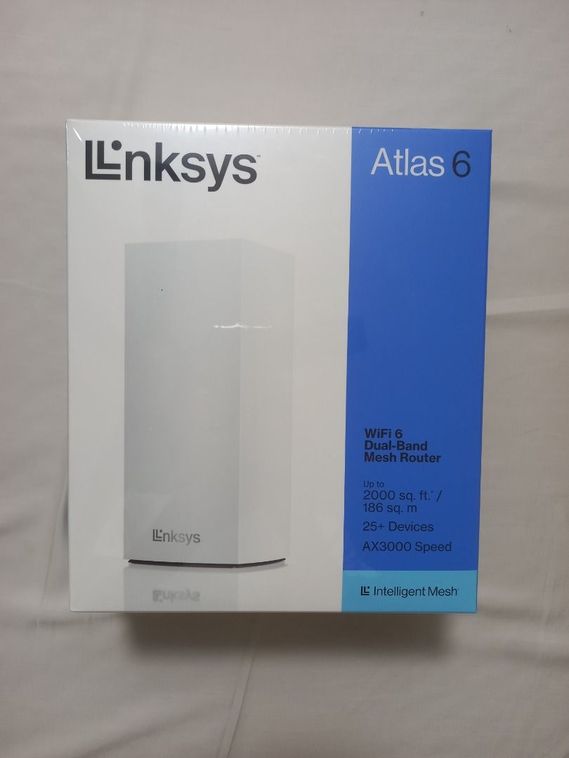 Linksys MX2001 - Atlas 6 Dual-Band Mesh WiFi 6 System, 1-Pack ...