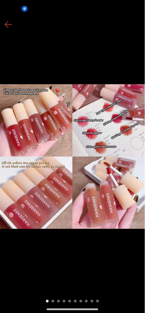 Lip Tint Set Moisturizing Long Lasting Silky Lip Glaze, Beauty ...
