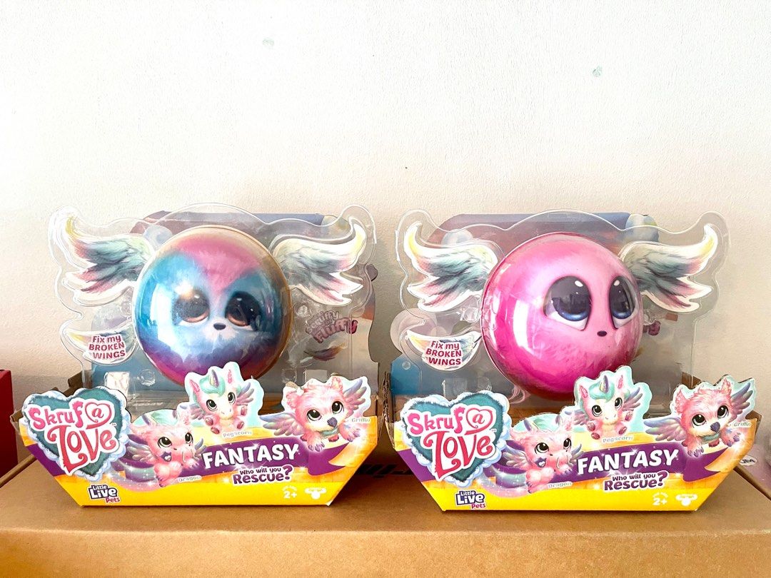 LITTLE LIVE PETS Scruff a Luvs Fantasy Surprise Plush Soft, Hobbies ...
