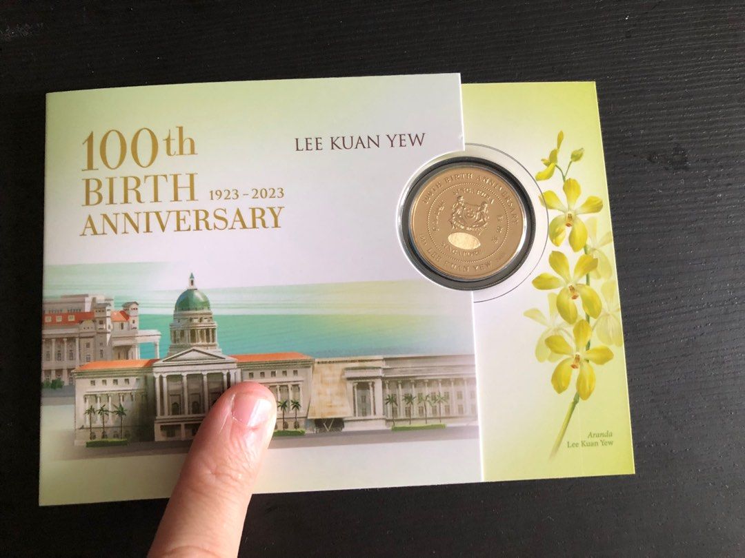 LKY 100th Anniversary Gold Coin, Hobbies & Toys, Memorabilia ...