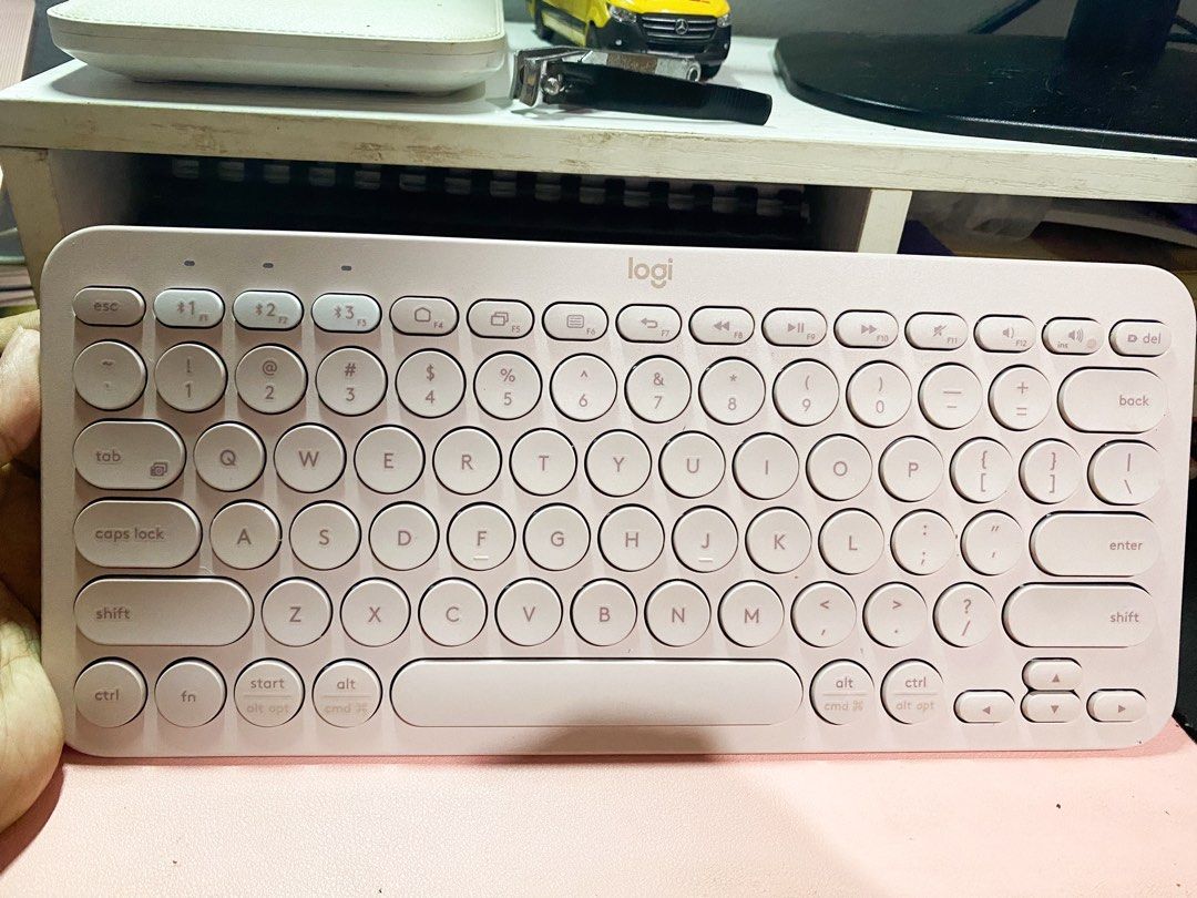 Logitech Keyboard K380 in Pink, Computers & Tech, Parts & Accessories ...