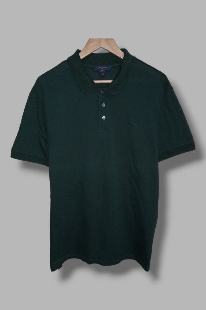 Louis Vuitton Baguio Green Color Polo Shirt, Men's Fashion, Tops & Sets ...