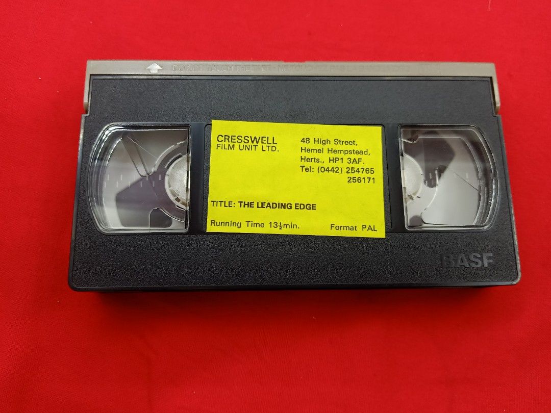 Lucas Aerospace The leading edge VHS Cassette tape for 95 *Z75N ...