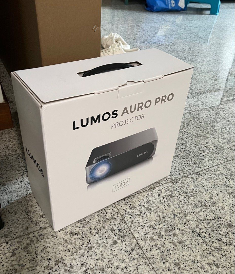LUMOS AURO PRO Home Cinema Short Throw Projector SMART, TV & Home Appliances, TV & Entertainment ...