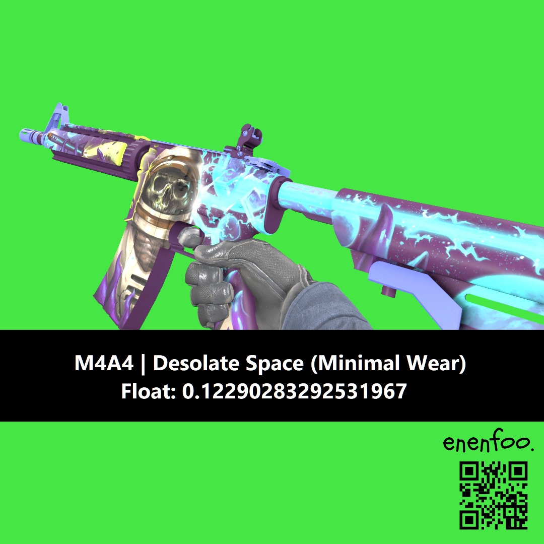 M4A4 DESOLATE SPACE MINIMAL WEAR M4 CS2 ITEMS SKINS KNIFE CSGO COUNTER ...