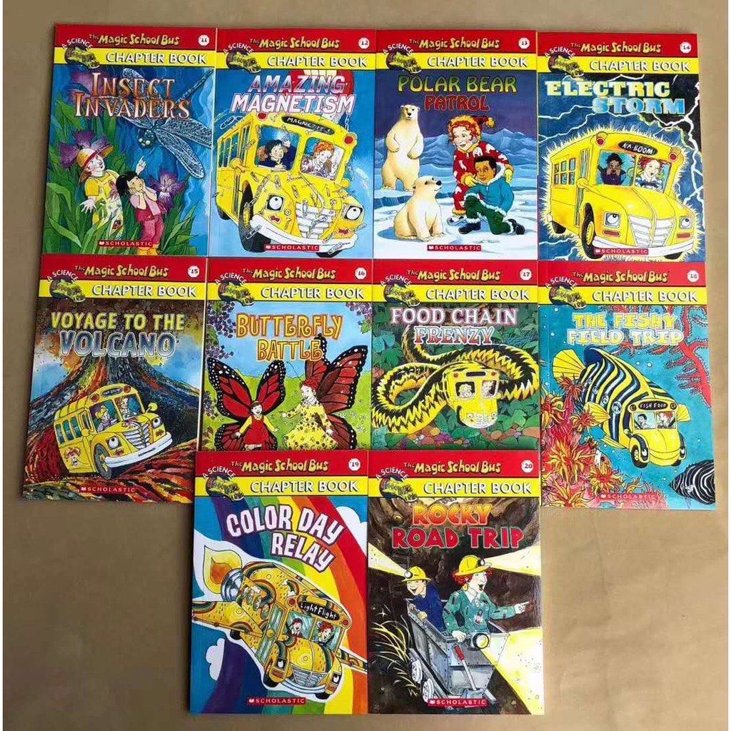 Magic School Bus Discovery Set (20 Books) NO CD, Hobbies & Toys, Books ...