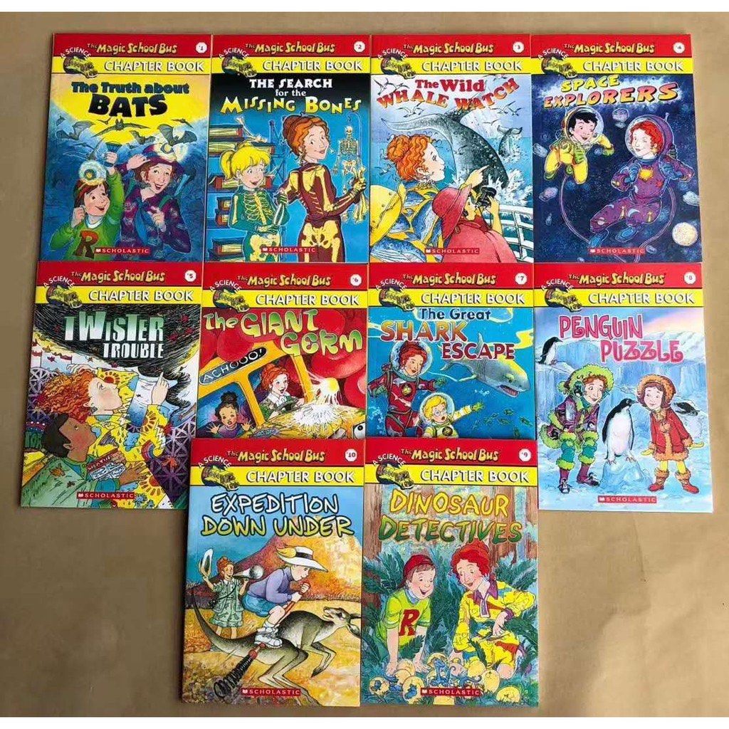 Magic School Bus Discovery Set (20 Books) NO CD, Hobbies & Toys, Books ...
