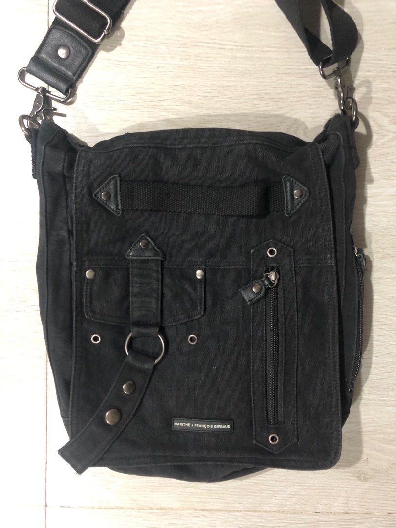 Marithé + François Girbaud Men’s Sling Bag, Men's Fashion, Bags, Sling ...