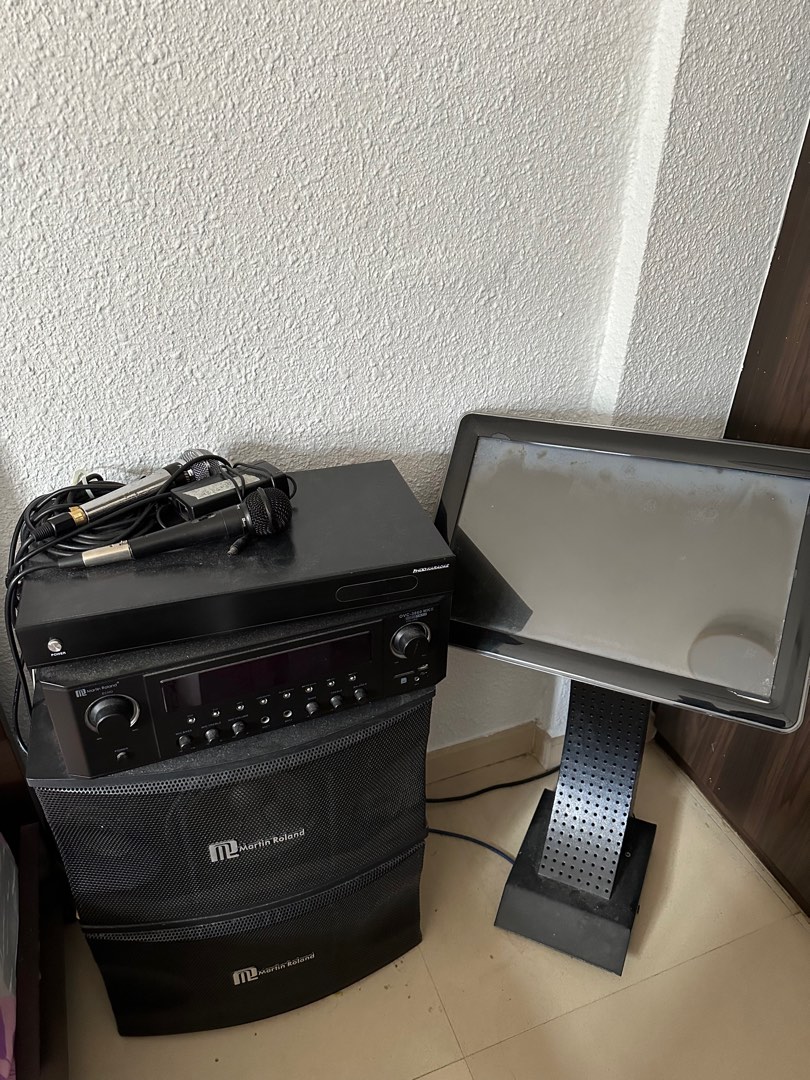 Martin Roland karaoke set, Audio, Other Audio Equipment on Carousell