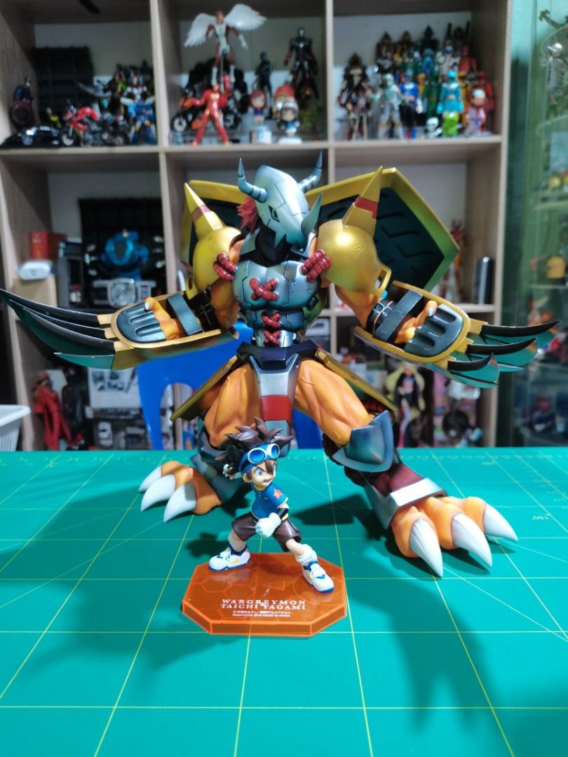 Megahouse Precious G.E.M. Digimon Adventure Wargreymon & Yagami Taichi ...