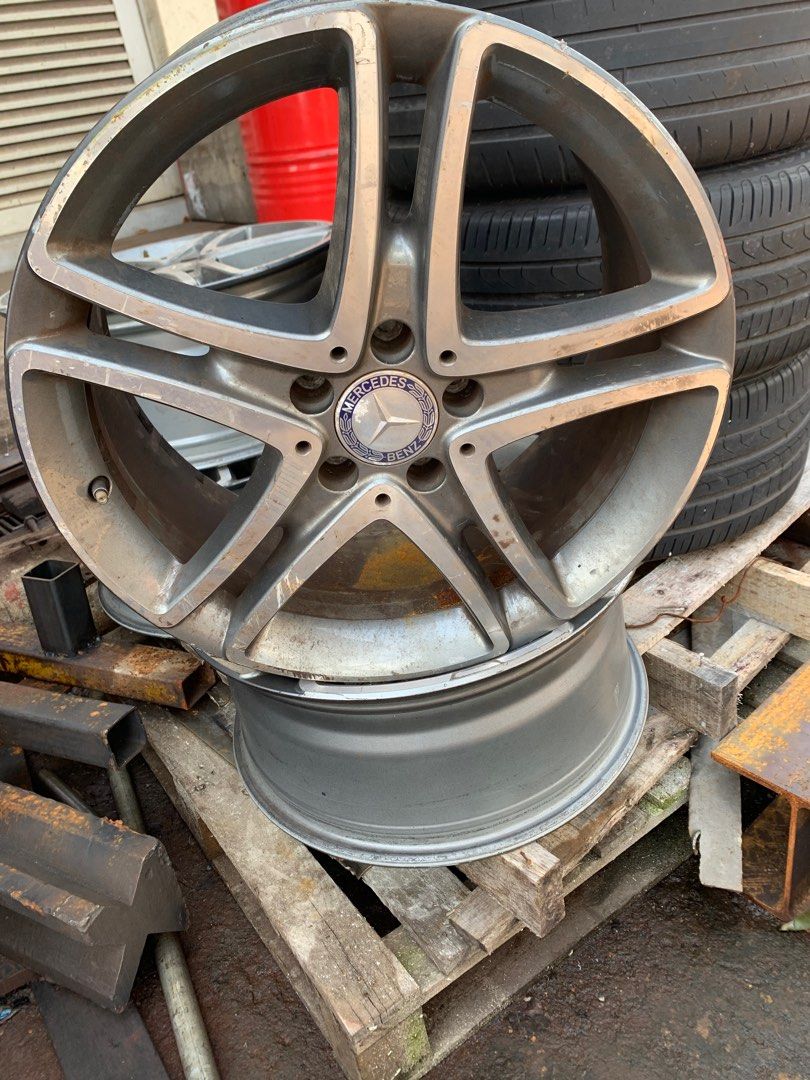 Mercedes Benz Rim, Car Accessories, Tyres & Rims on Carousell