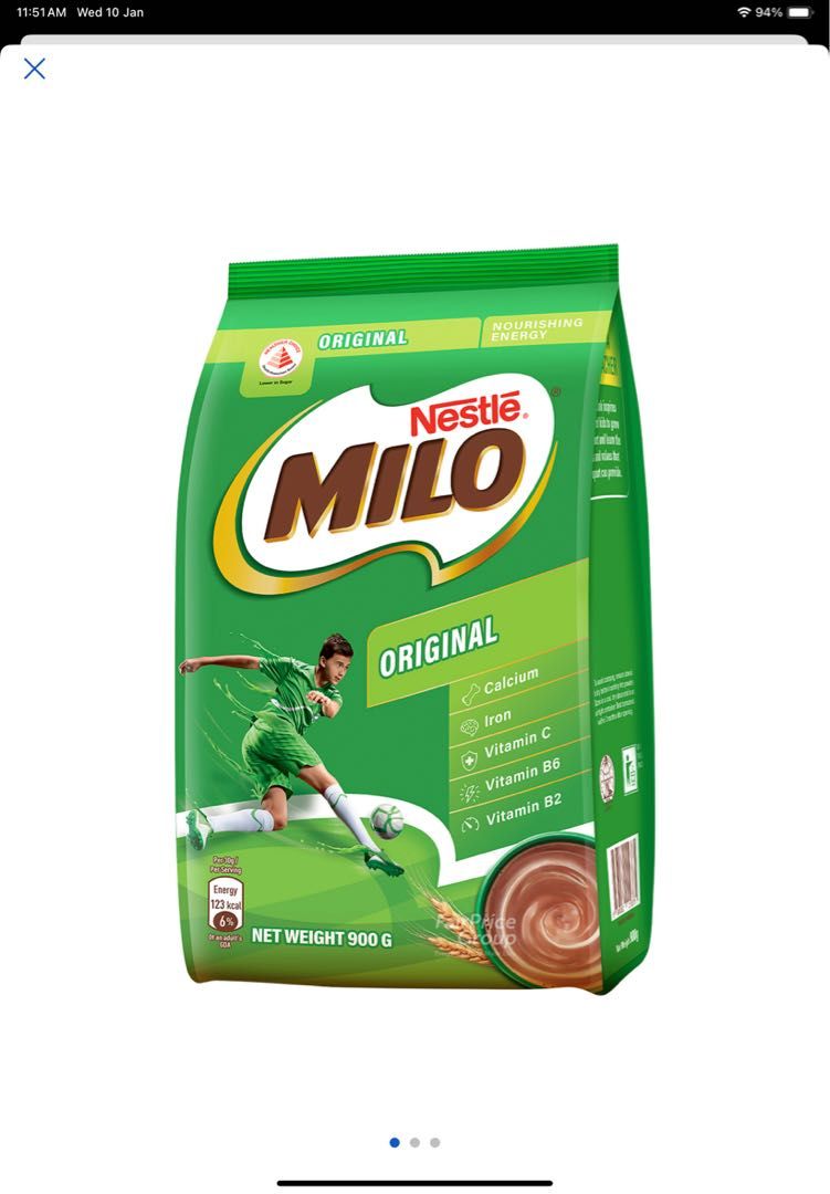 Milo powder 900gm 10pack bundle, Food & Drinks, Beverages on Carousell