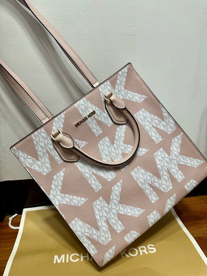 Mk tote bag, Luxury, Bags & Wallets on Carousell
