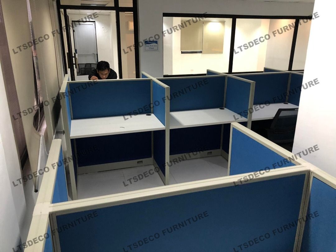 MODULAR PARTITION WORKSTATION OFFICE FURNITURE AND PARTITION, Furniture ...