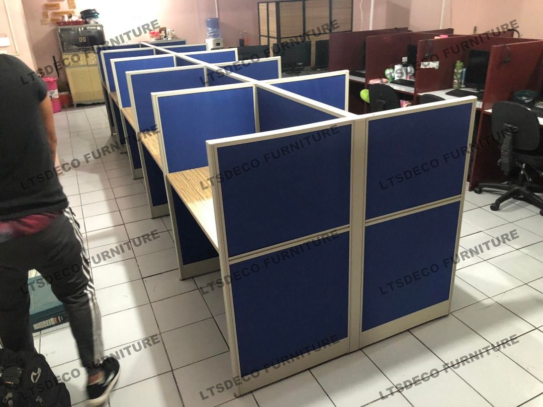 MODULAR PARTITION WORKSTATION OFFICE FURNITURE AND PARTITION, Furniture ...