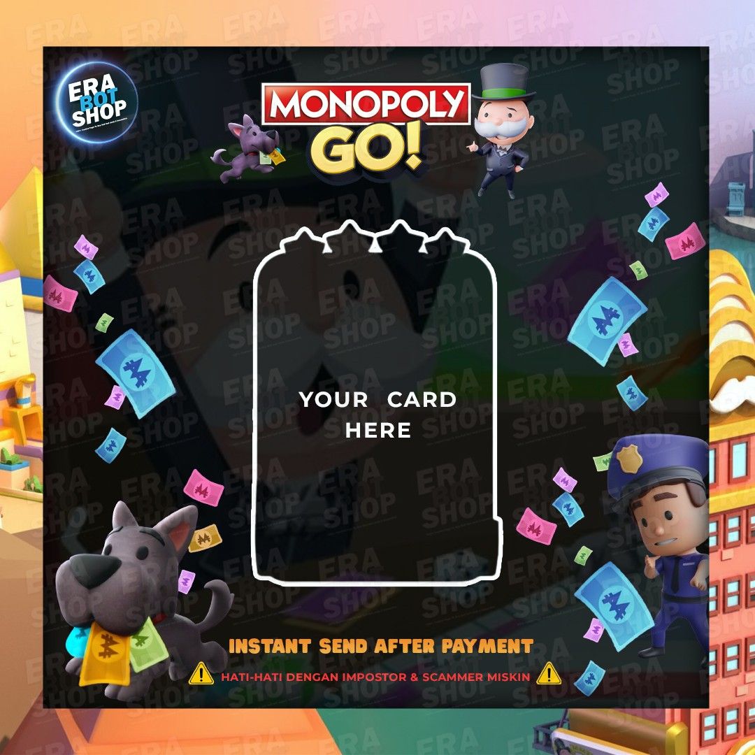Monopoly Go Poster Design, Video Gaming, Video Games, Others on Carousell