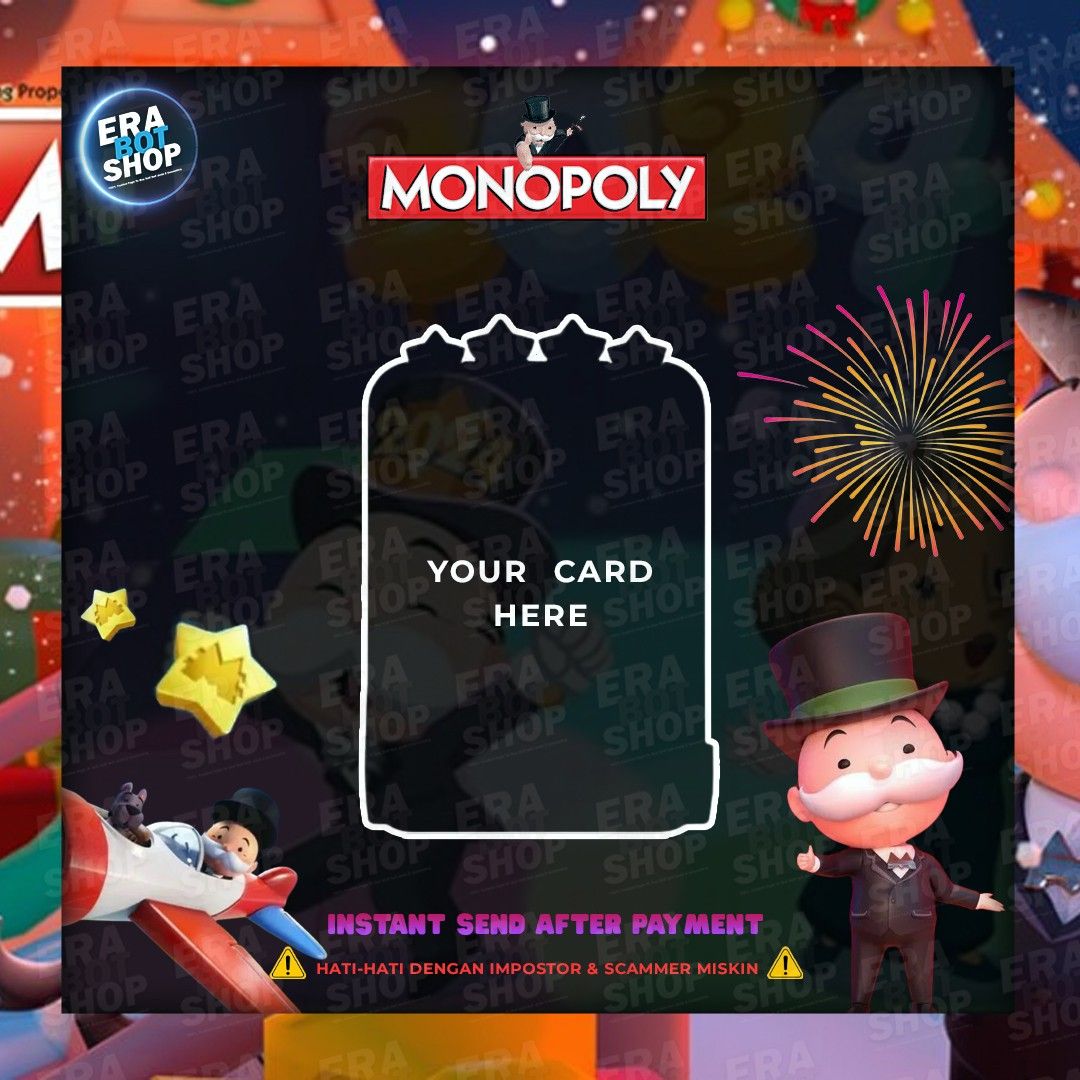 Monopoly Go Poster Design, Video Gaming, Video Games, Others on Carousell