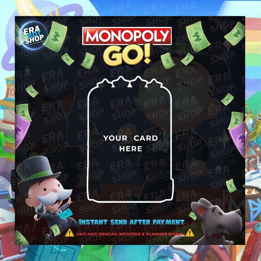 Monopoly Go Poster Design, Video Gaming, Video Games, Others on Carousell