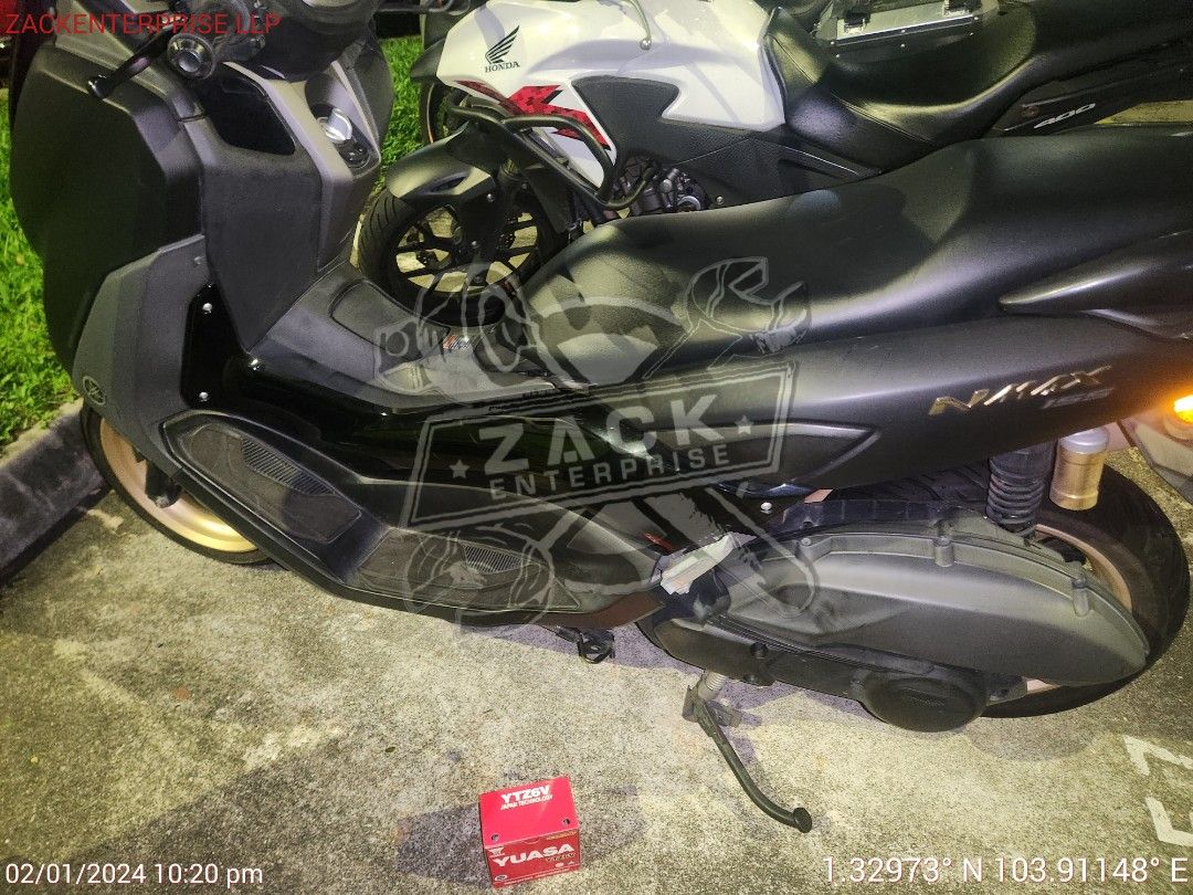 Motorcycle Battery Replacement Rescue and Recovery Yuasa Battery Jump ...