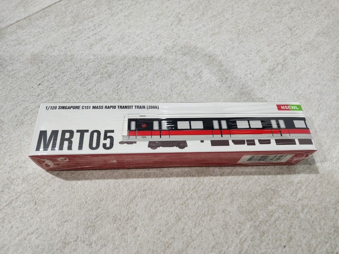 MRT05 - 1/120 Singapore C151 Mass Rapid Transit (MRT) Train (2006 ...