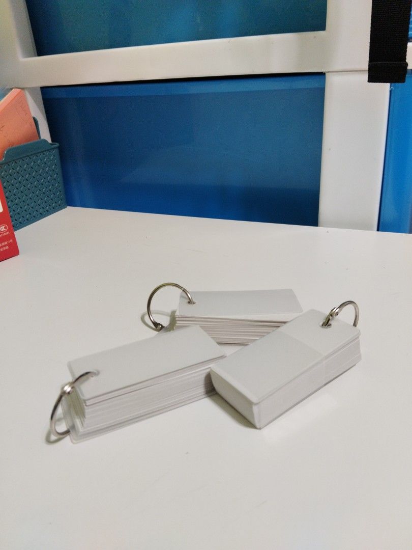 Muji Flash cards, Hobbies & Toys, Stationery & Craft, Other Stationery ...