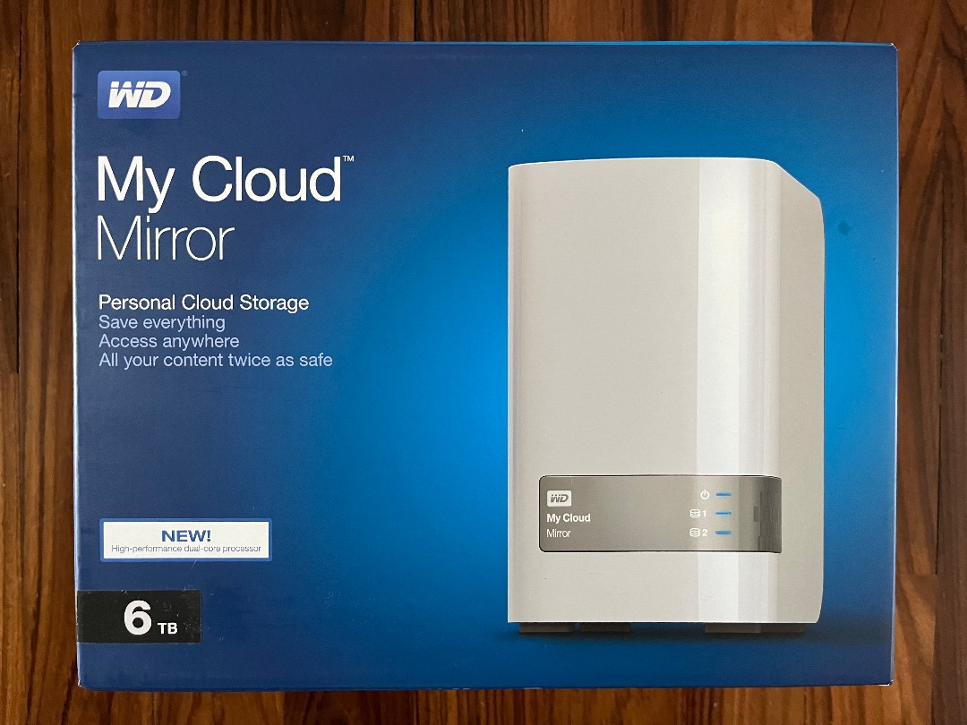 My CloudTM Mirror Personal Cloud Storage, 2 HDD, 6 TB, Computers & Tech ...