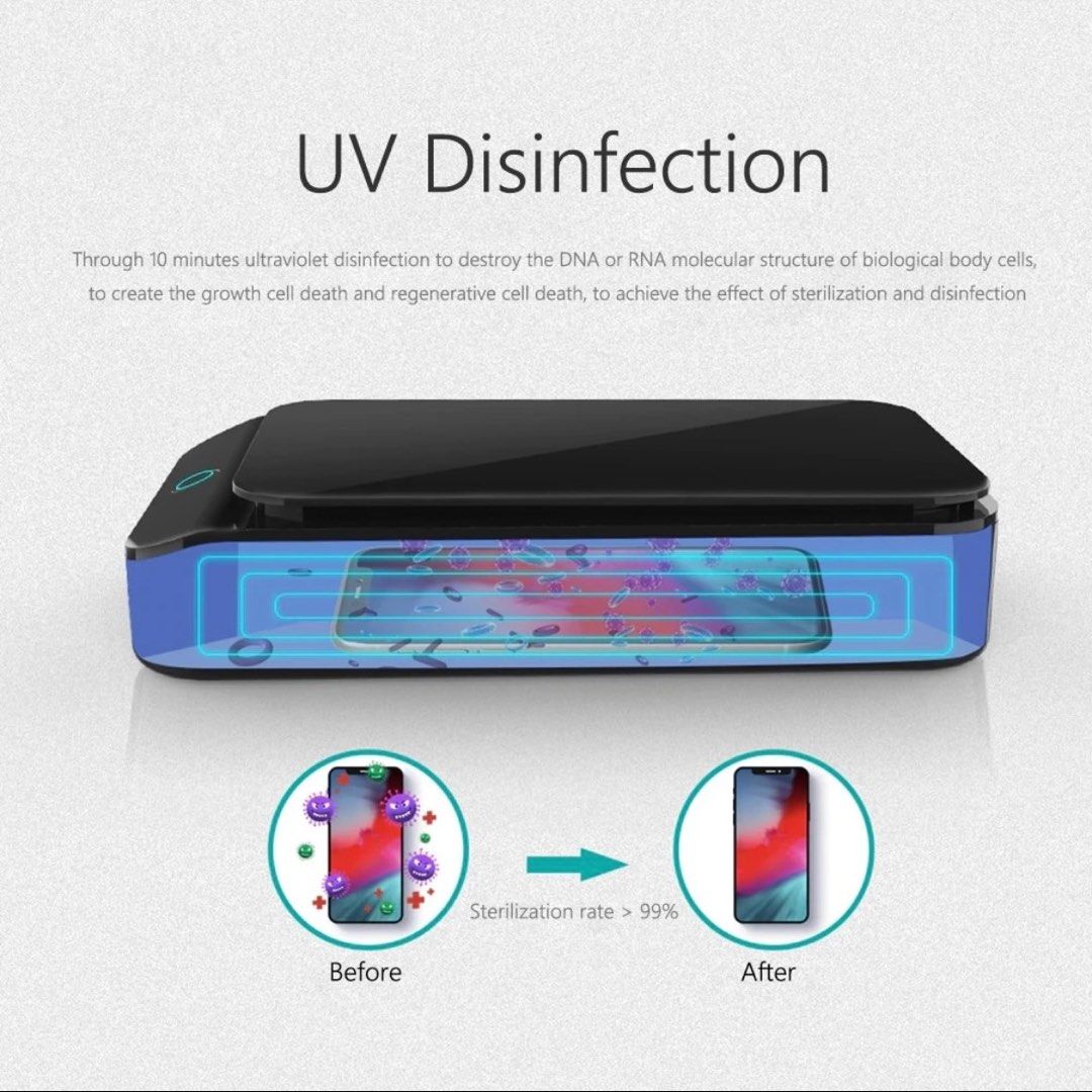 New Tech UV Disinfection Sterilizer Box, Beauty & Personal Care ...