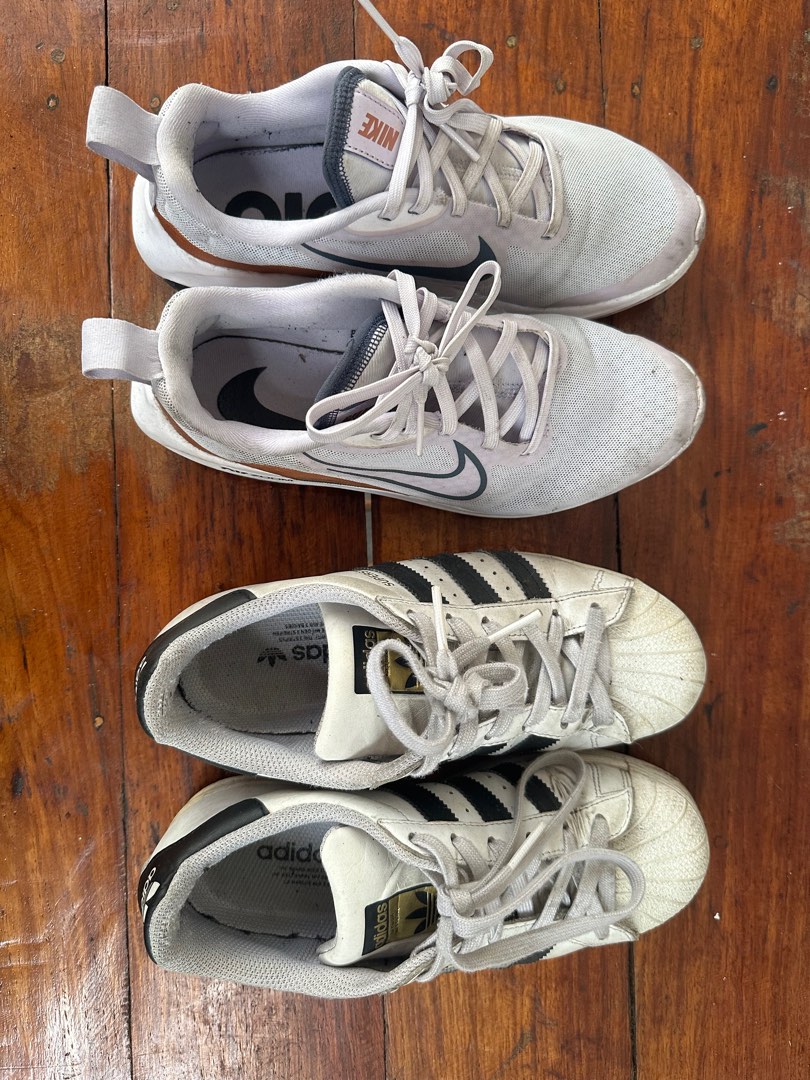 Nike Air Zoom Arcadia 2 & Adidas Superstar, Men's Fashion, Footwear ...