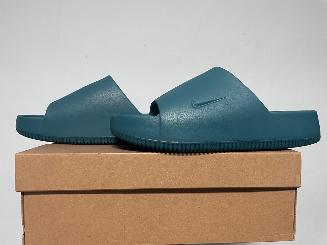 Nike Calm Slide, Men's Fashion, Footwear, Flipflops and Slides on Carousell
