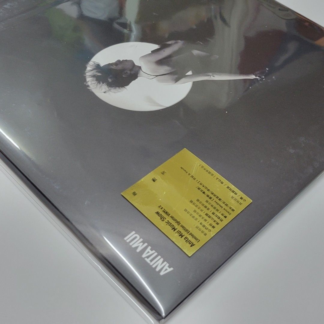 首批黑+白透明膠 No. 295 全新 LP 梅艷芳 ANITA MUI MUSIC SHOW 音樂會演唱會 903 2LP 限量版 彩膠 黑 ...