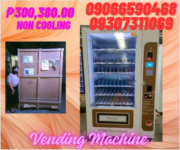 Non Cooling Vending Machine For Snacks, TV & Home Appliances, Kitchen ...