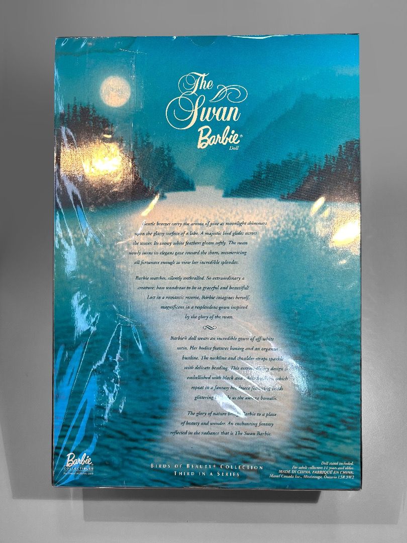 NRFB The Swan Barbie Birds of Beauty Barbie Doll Third in Series ...