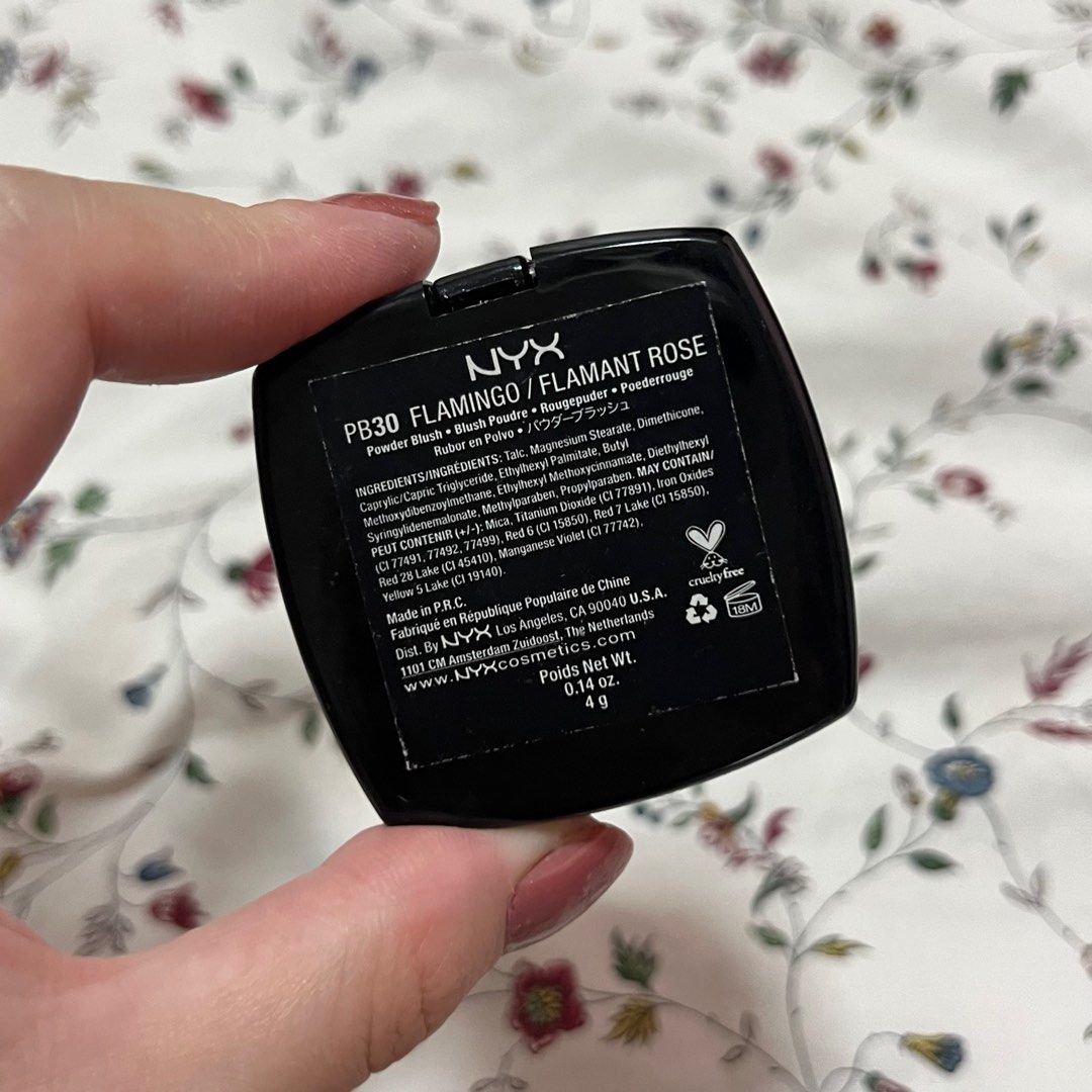 NYX Powder Blush in Flamingo / Flamant Rose, Beauty & Personal Care, Face, Makeup on Carousell