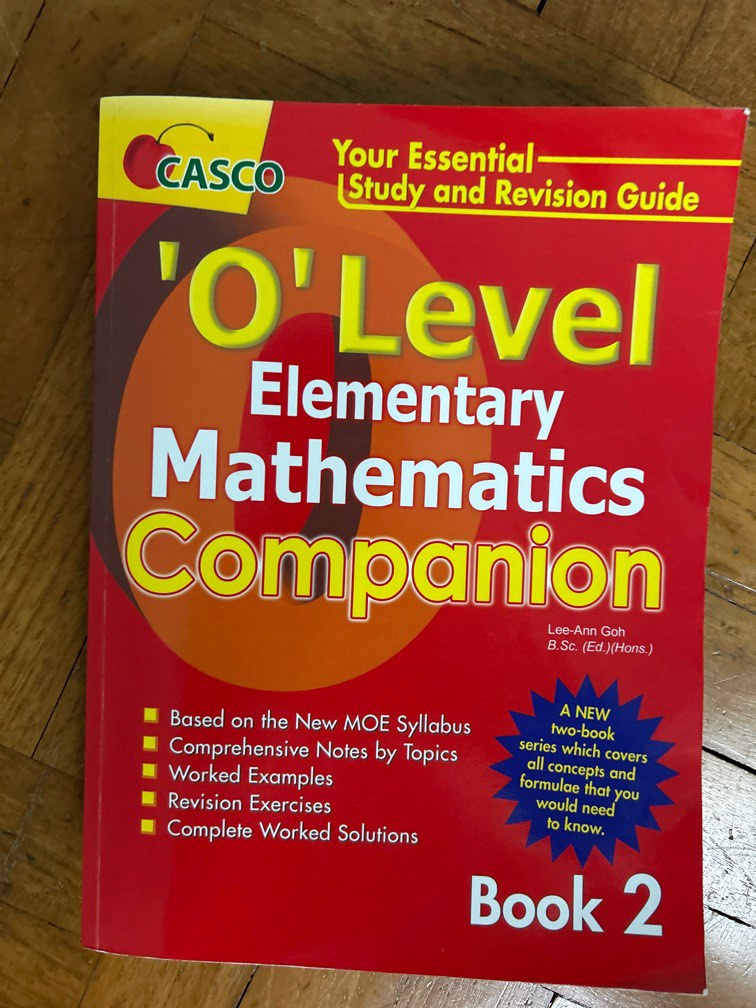 O Level Elementary Math Companion Book 2, Hobbies & Toys, Books ...